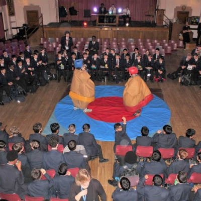 Westcliff High School for Boys - Charity Staff Sumo Competition