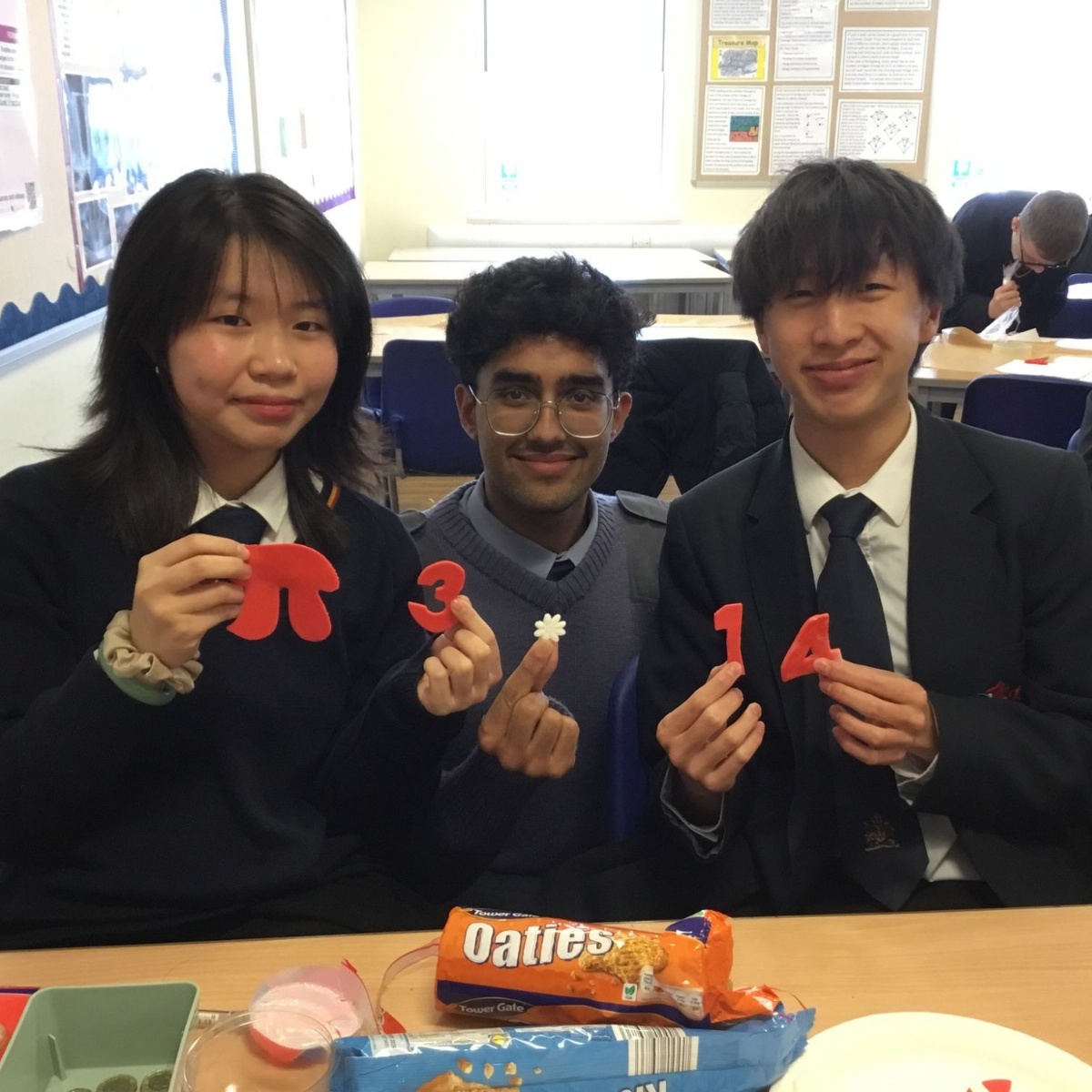 Westcliff High School for Boys - Maths feast on Pi Day for WHSB Students